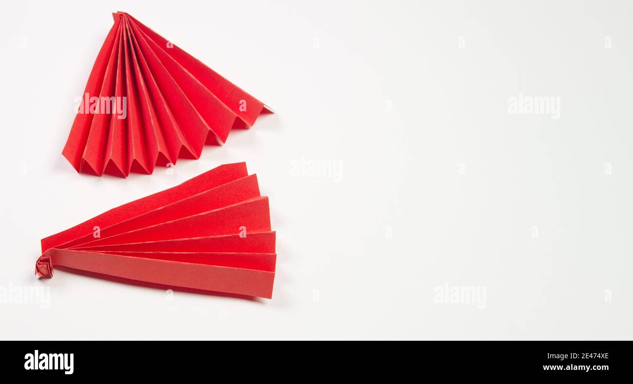 Paper fan folding origami hi-res stock photography and images - Alamy