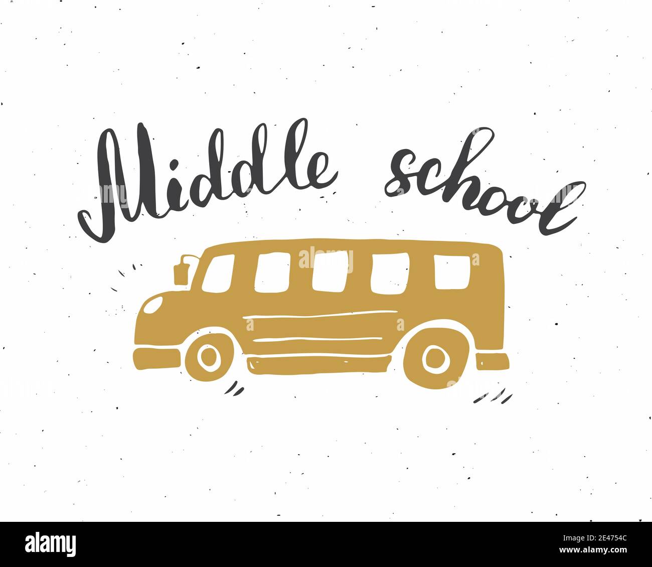 Back to School Calligraphic Lettering. Calligraphy Lettering with ...