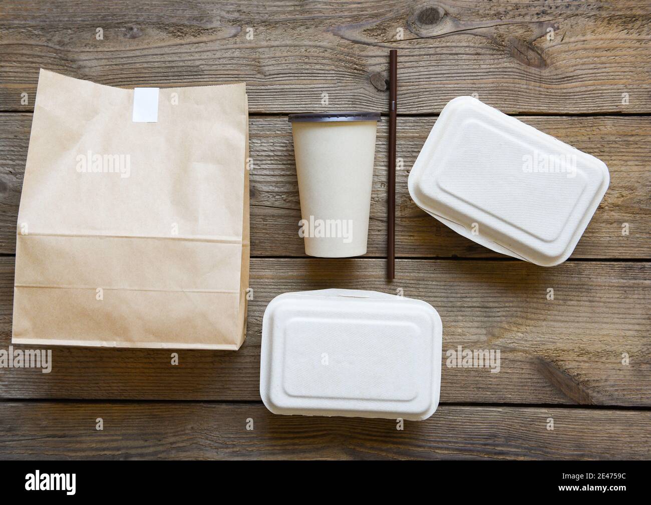 Service food order online delivery food box, delivery in take away ...