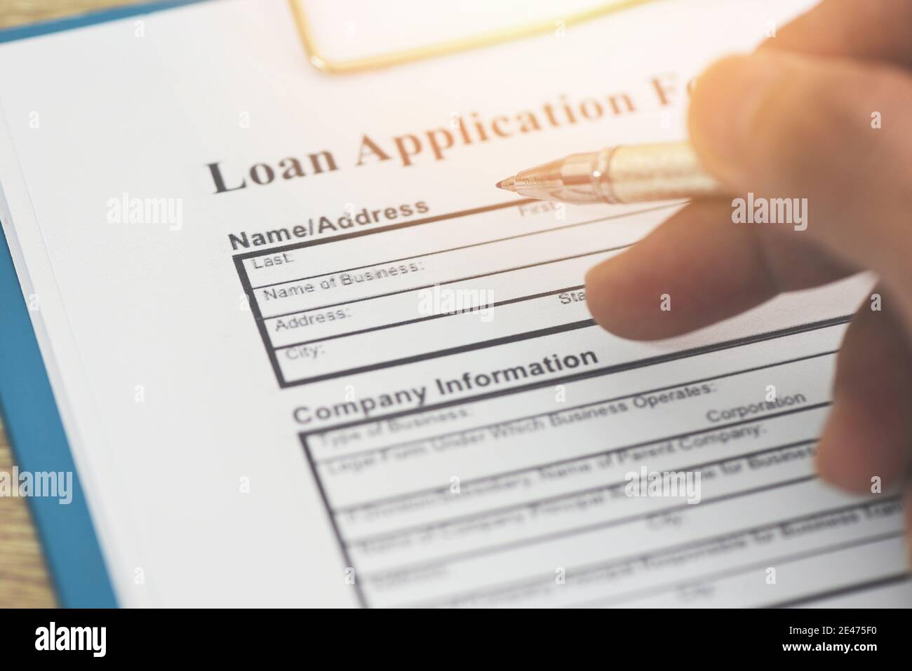 Loan application form, Financial loan money contract agreement company ...