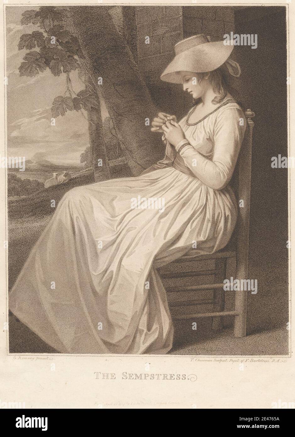 Print made by Thomas Cheesman, 1760–1834/35, British, Lady Hamilton as ...