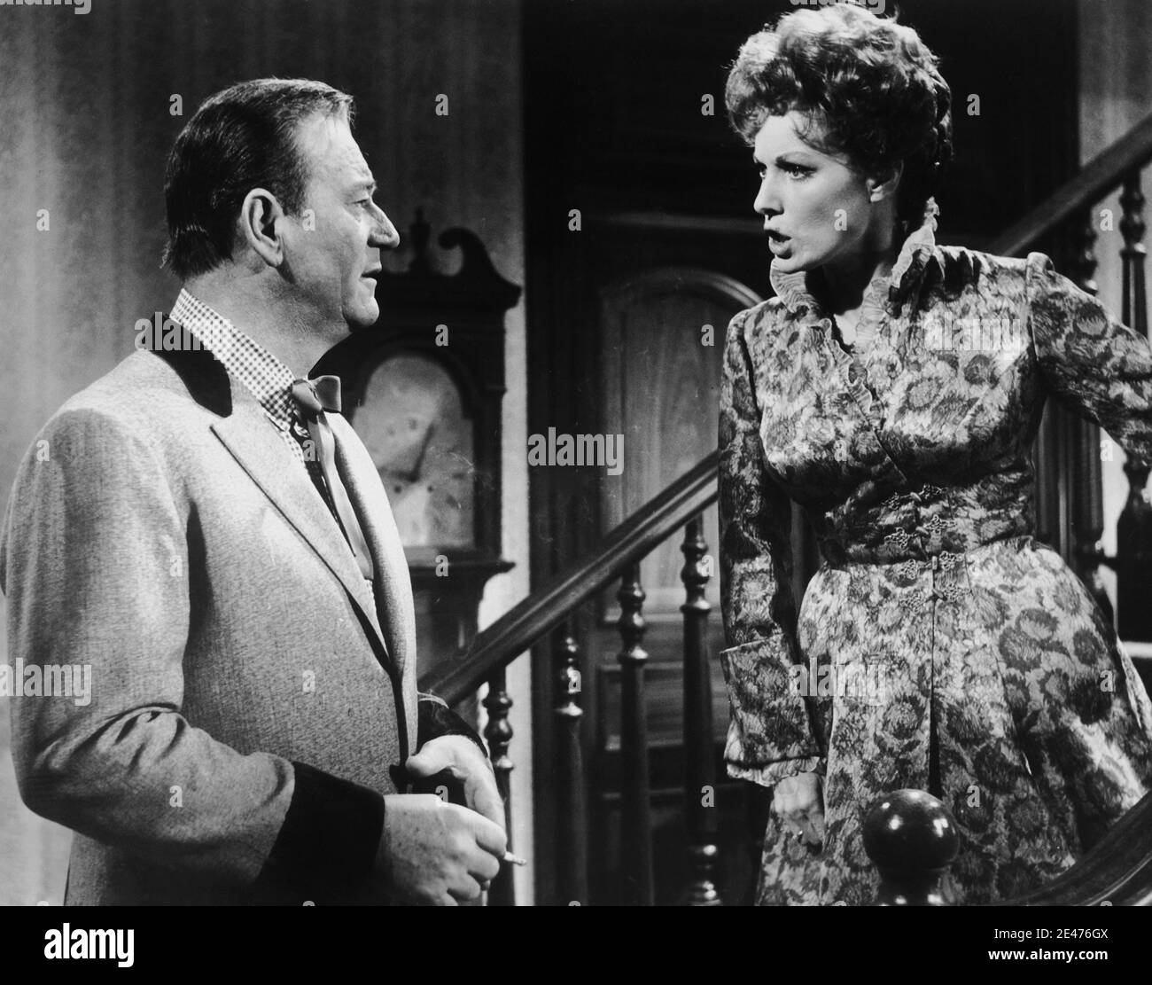 Maureen O'Hara and John Wayne "McLintock!" (1963) United Artists / File Reference # 34082-268THA ...