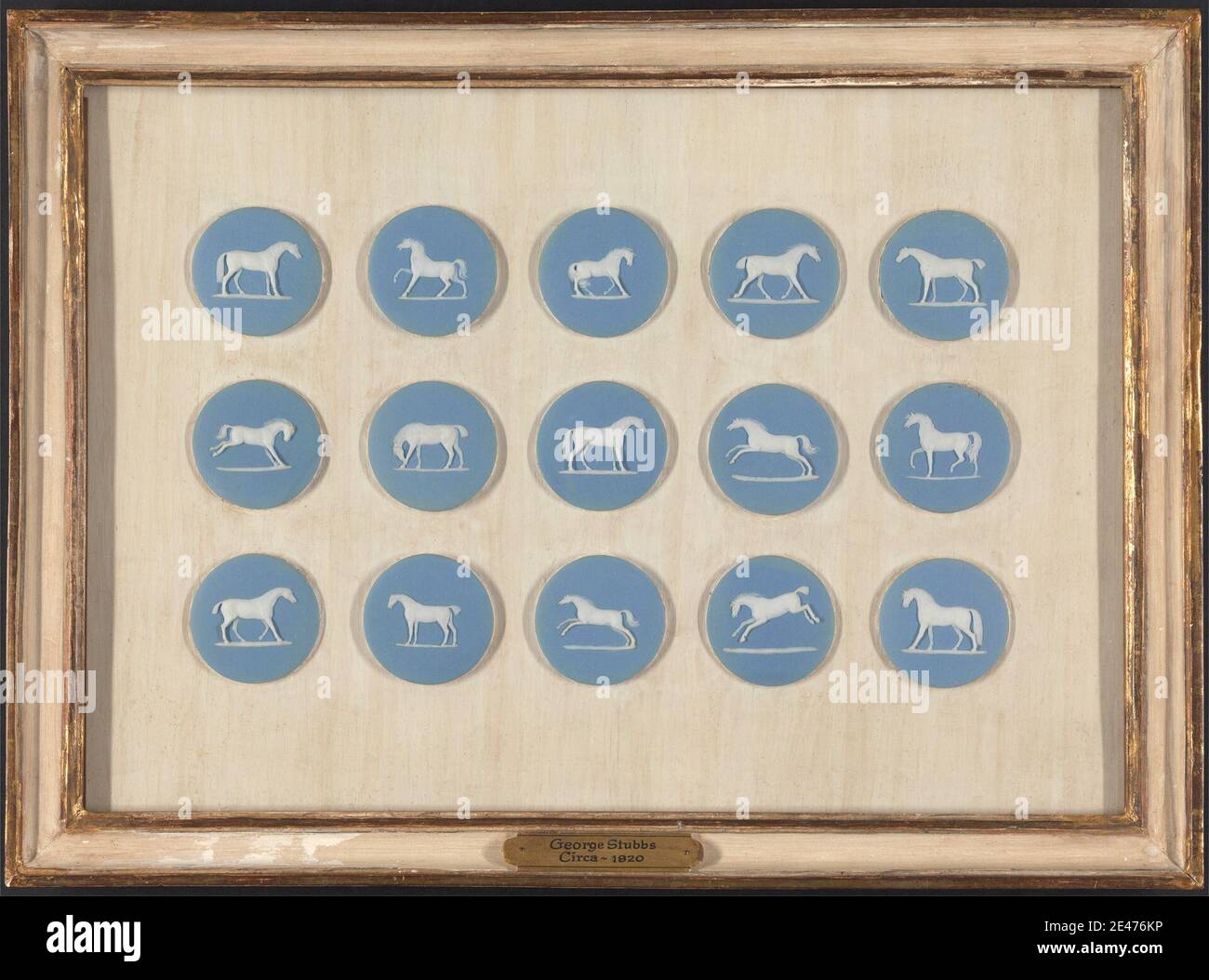 Edward Burch, 1730–1814, British, Horse Studies in Relief, after George ...