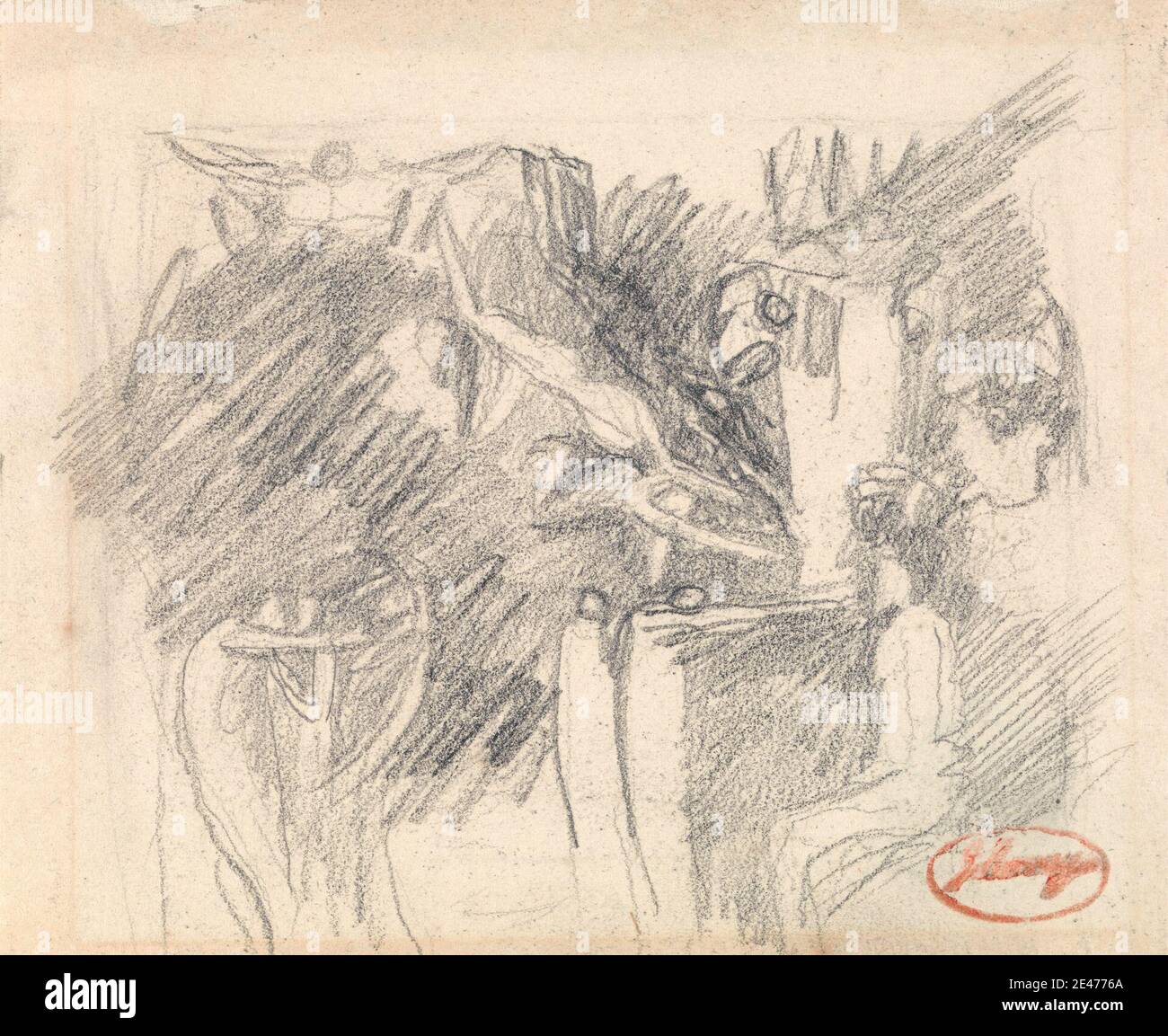 George Romney, 1734–1802, British, The Temptation of Christ, undated ...