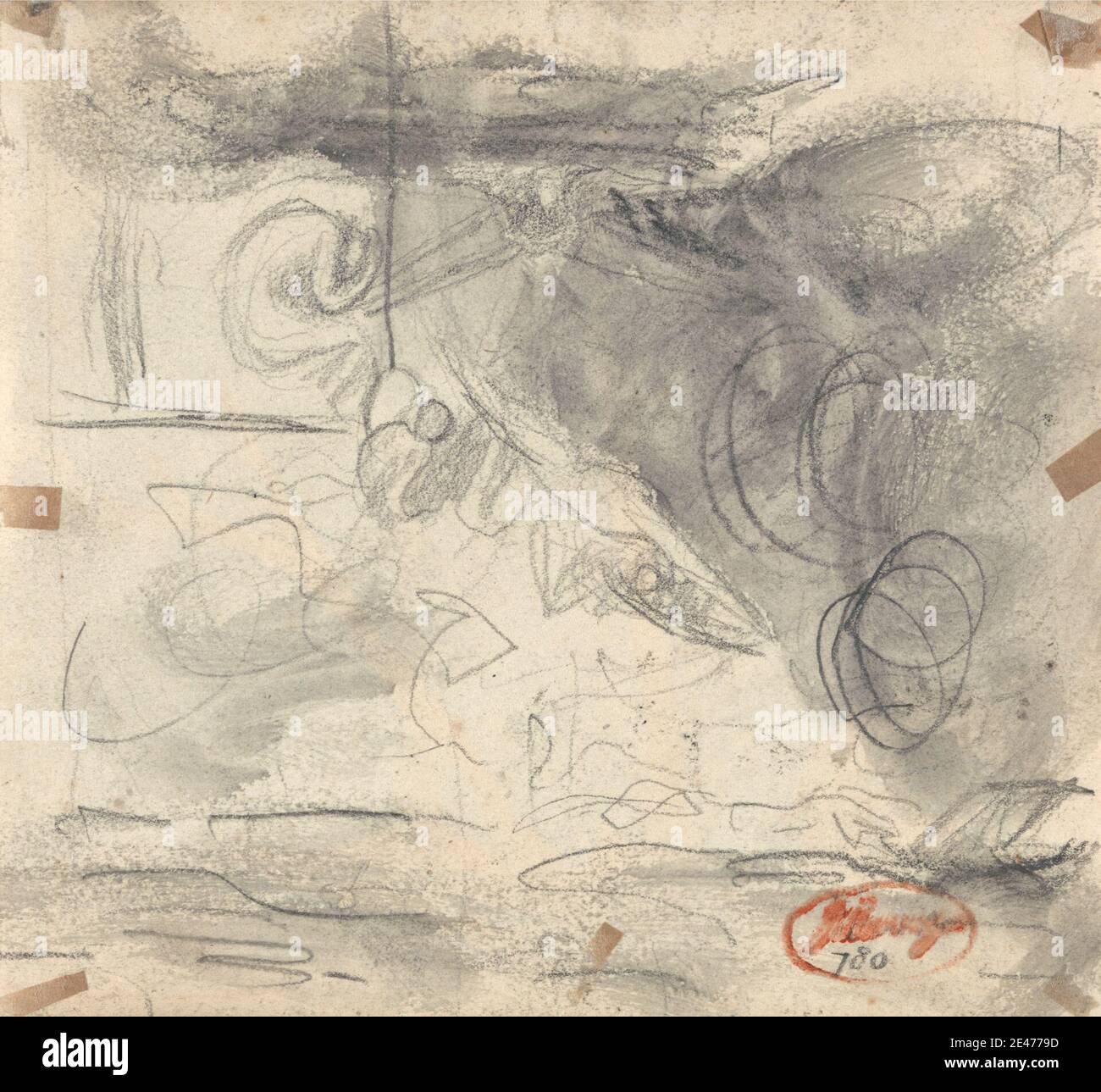 George Romney, 1734–1802, British, Temptation of Christ, undated ...