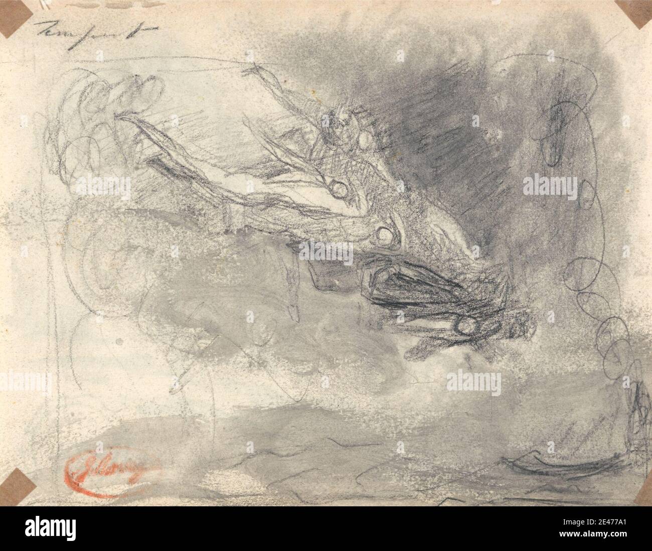 George Romney, 1734–1802, British, Temptation of Christ, undated ...