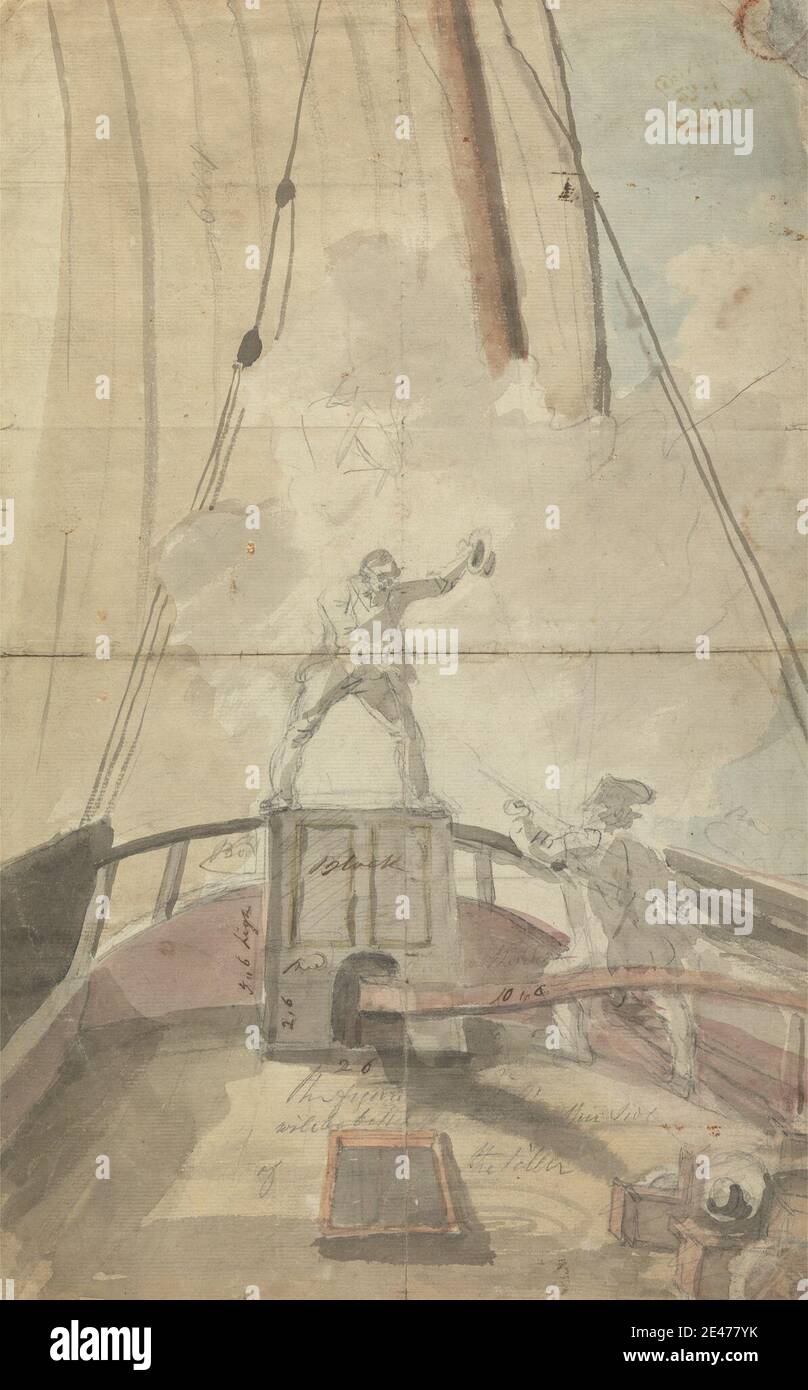 William Anderson, 1757–1837, British, On a Man-o'-War, between 1794 and ...
