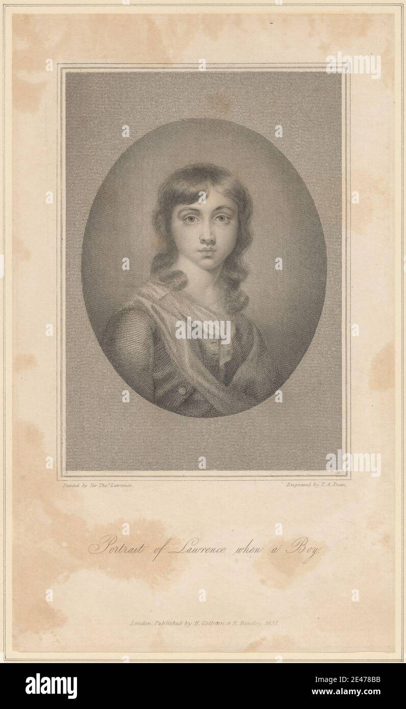 Sir thomas lawrence self portrait hi-res stock photography and images ...