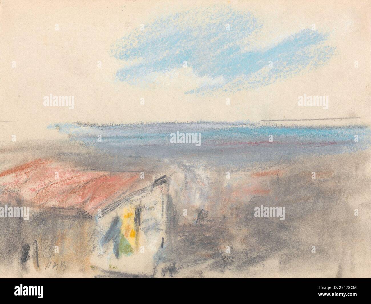 Hercules Brabazon Brabazon, 1821–1906, British, Landscape with Blue ...