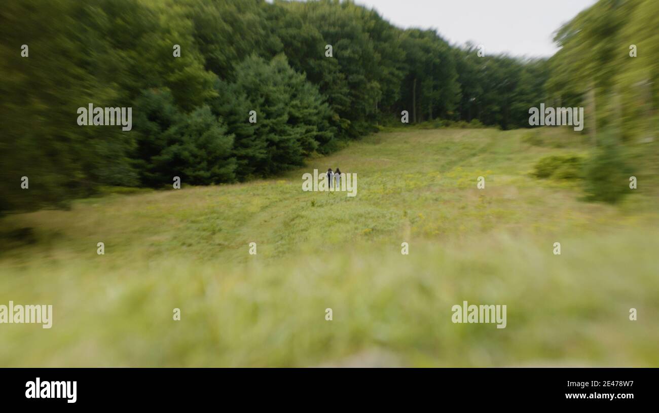 NEW YORK, UNITED STATES - Sep 19, 2020: Chris and Steph explore upstate ...