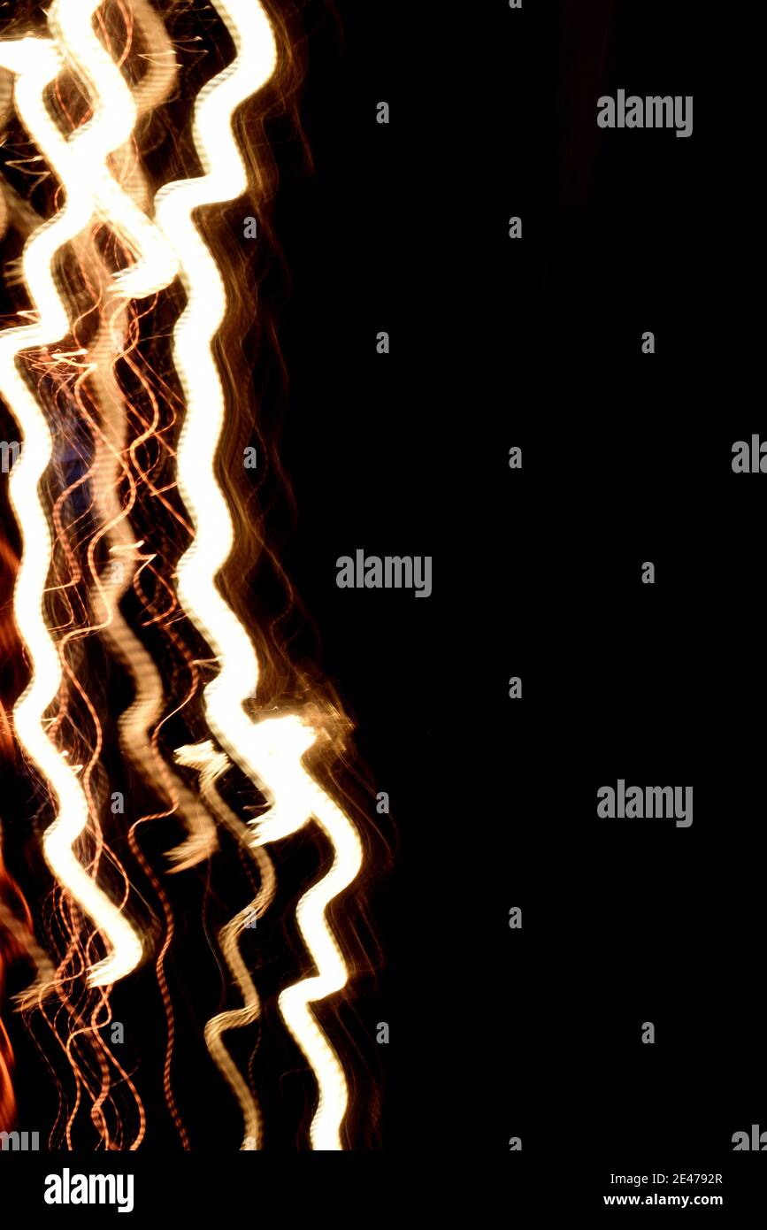 Static blurred lights moving lights hi-res stock photography and images ...
