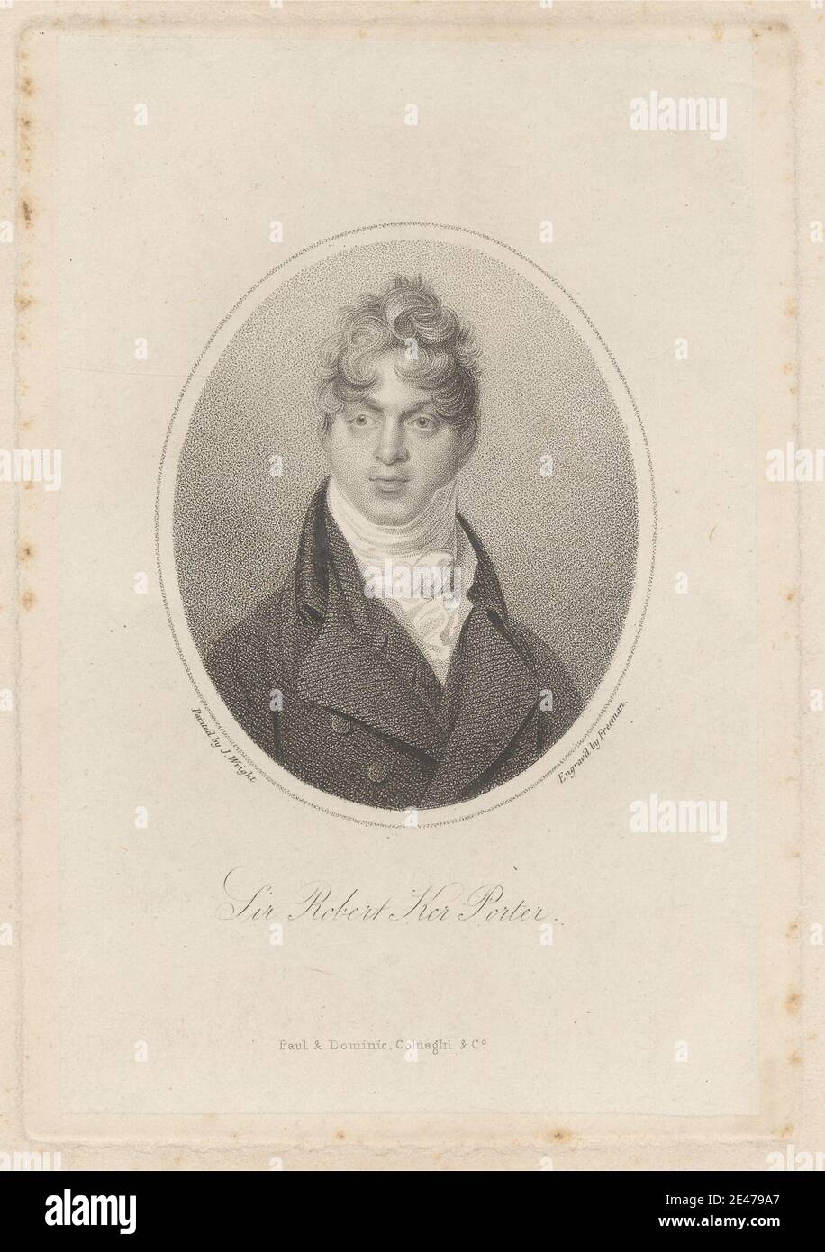 Print made by Samuel Freeman, 1773–1857, British, Sir Robert Ker Porter ...