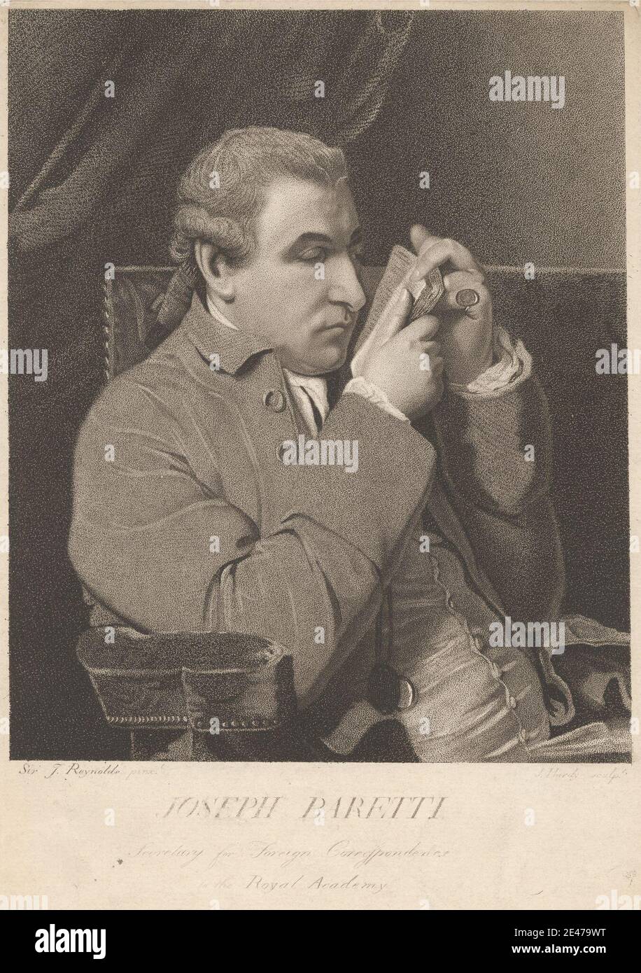 Giuseppe baretti hi-res stock photography and images - Alamy