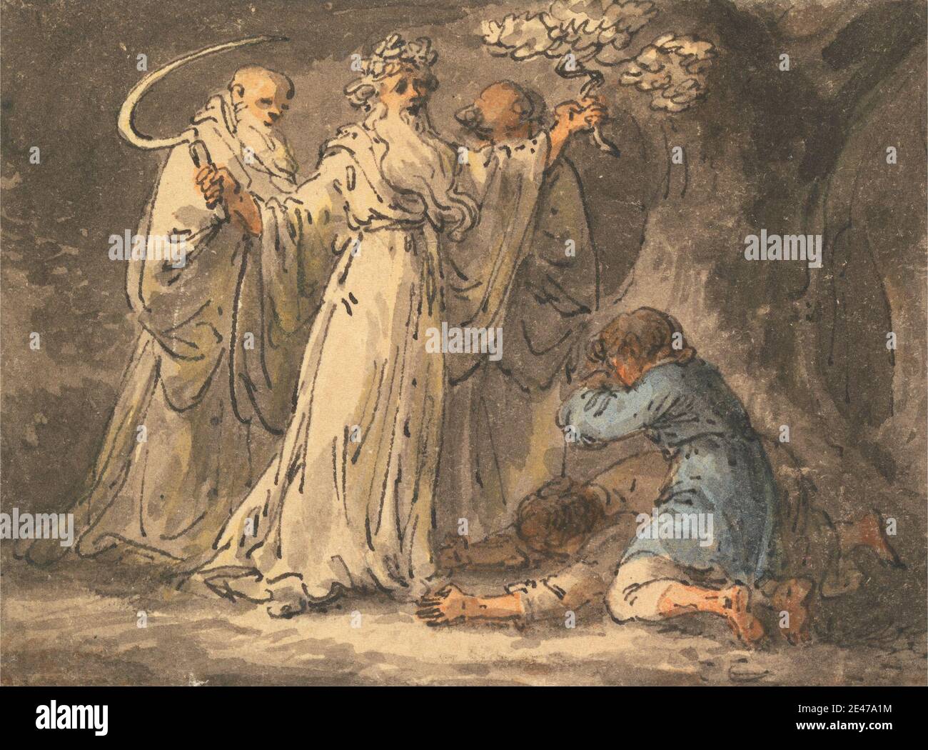 Druids caesar hi-res stock photography and images - Alamy
