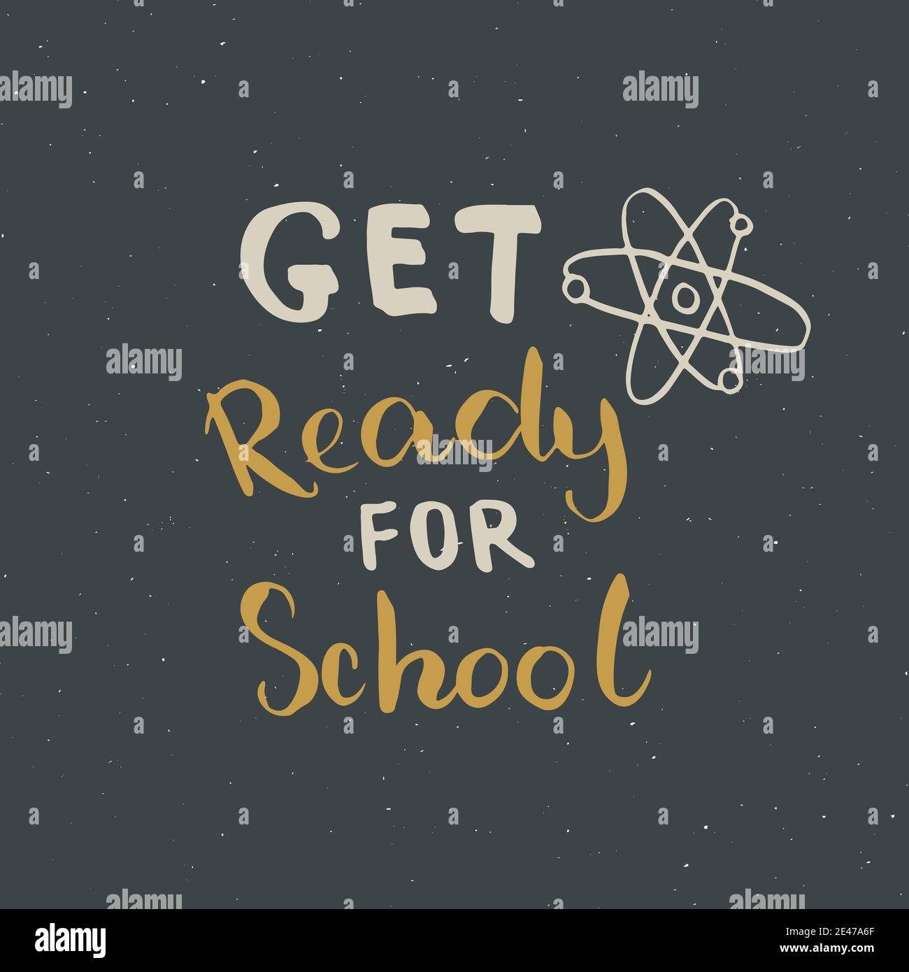 Back to School Calligraphic Lettering. Calligraphy Lettering with ...