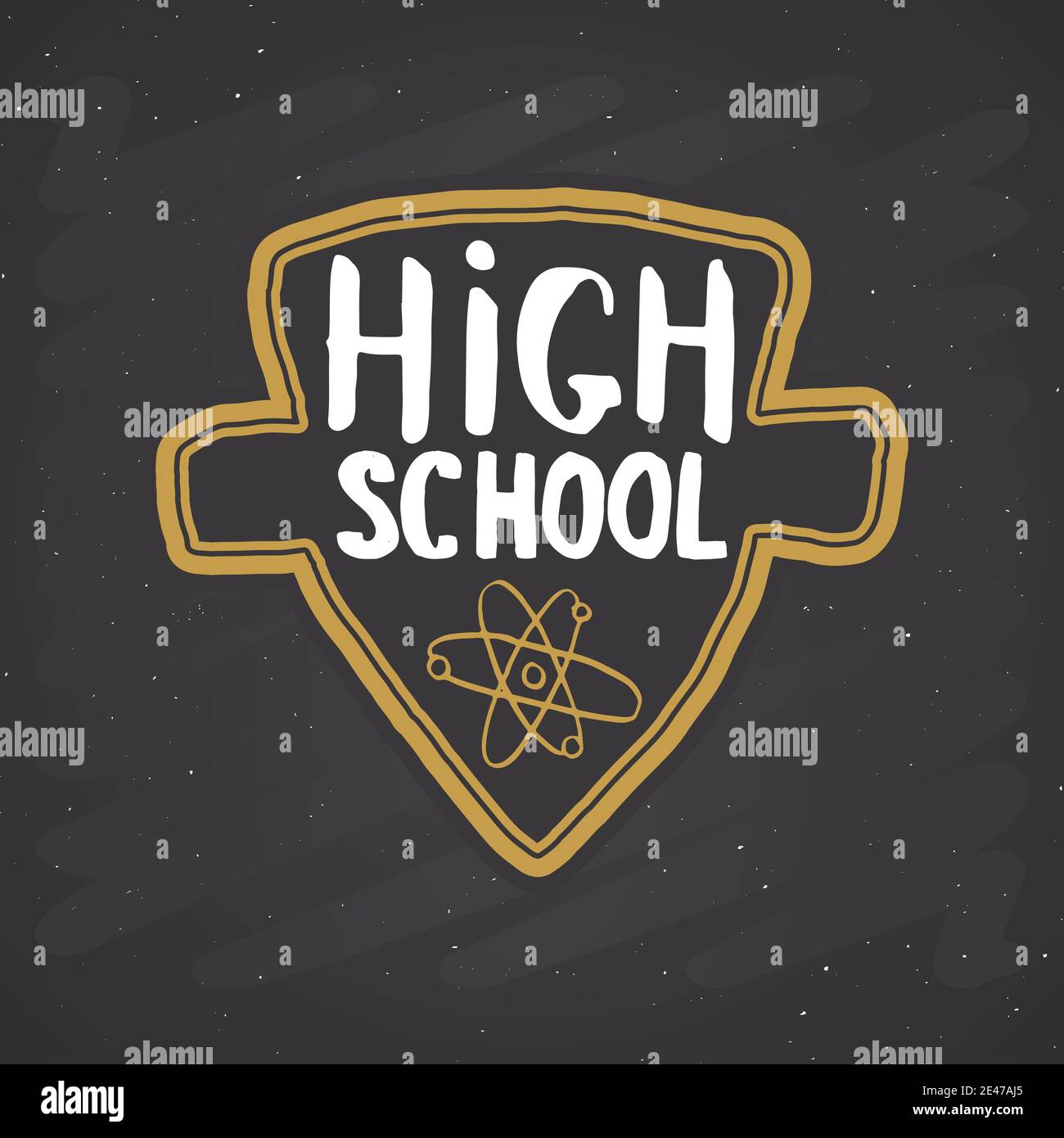 Back to School Calligraphic Lettering. Calligraphy Lettering with ...