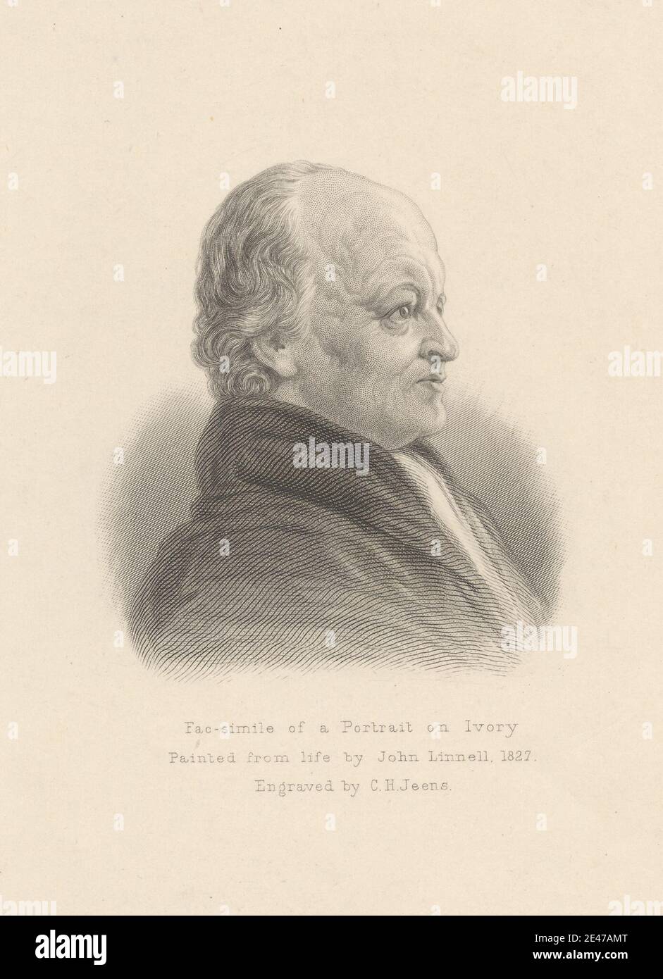 Charles H. Jeens, 1827–1879, William Blake, 1827. Engraving. Public ...