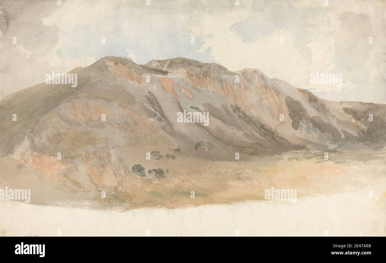 Cornelius Varley, 1781–1873, British, Mountain Landscape, North Wales ...