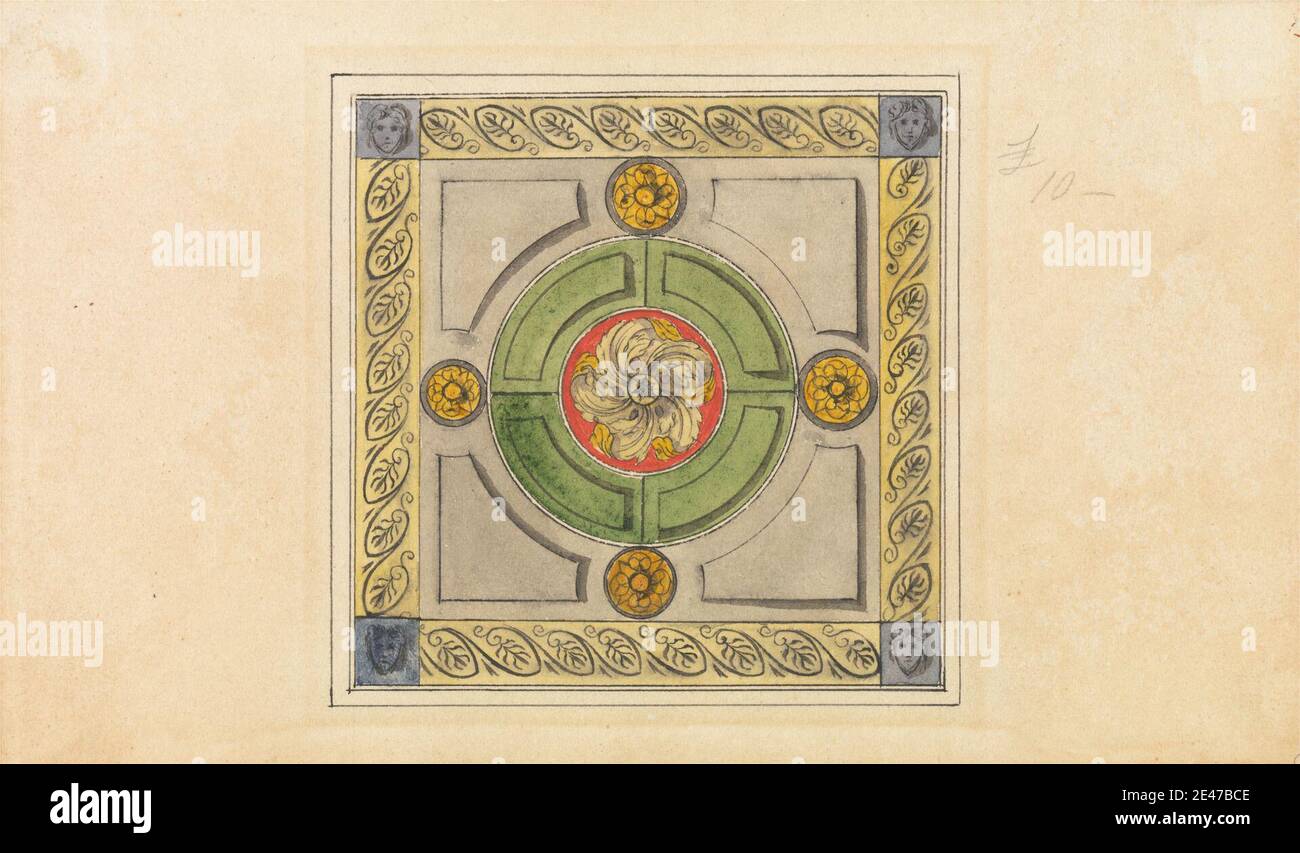 John Sanderson, active 1730–died 1774, British, [One of] Five Ceiling ...