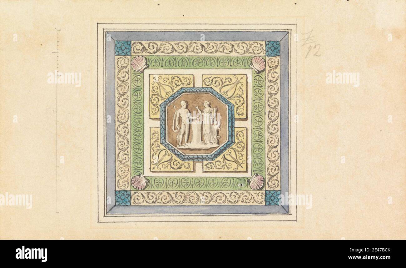 John Sanderson, active 1730–died 1774, British, [One of] Five Ceiling ...