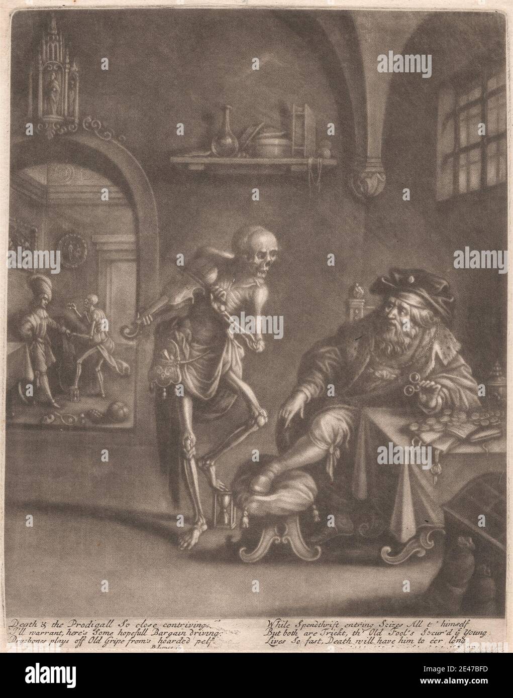 Death and the miser hi-res stock photography and images - Alamy