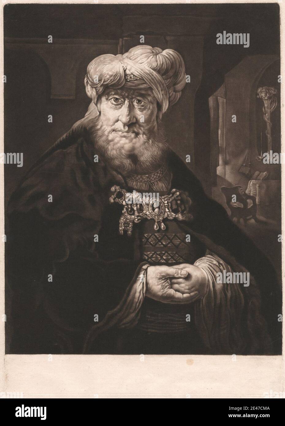 Rabbi portrait engraving hi-res stock photography and images - Alamy