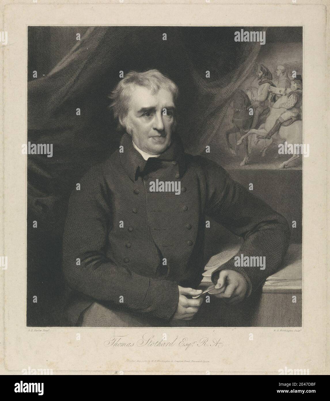 William Henry Worthington, ca. 1790–active 1839, British, Thomas ...