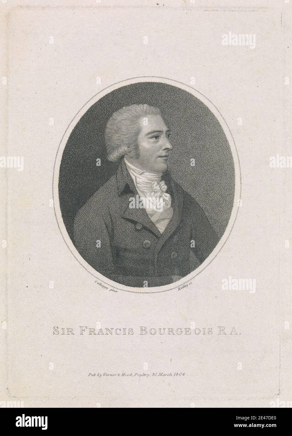 William Ridley, 1764–1838, British, Sir Francis Bourgeois, R. A, 1804 ...