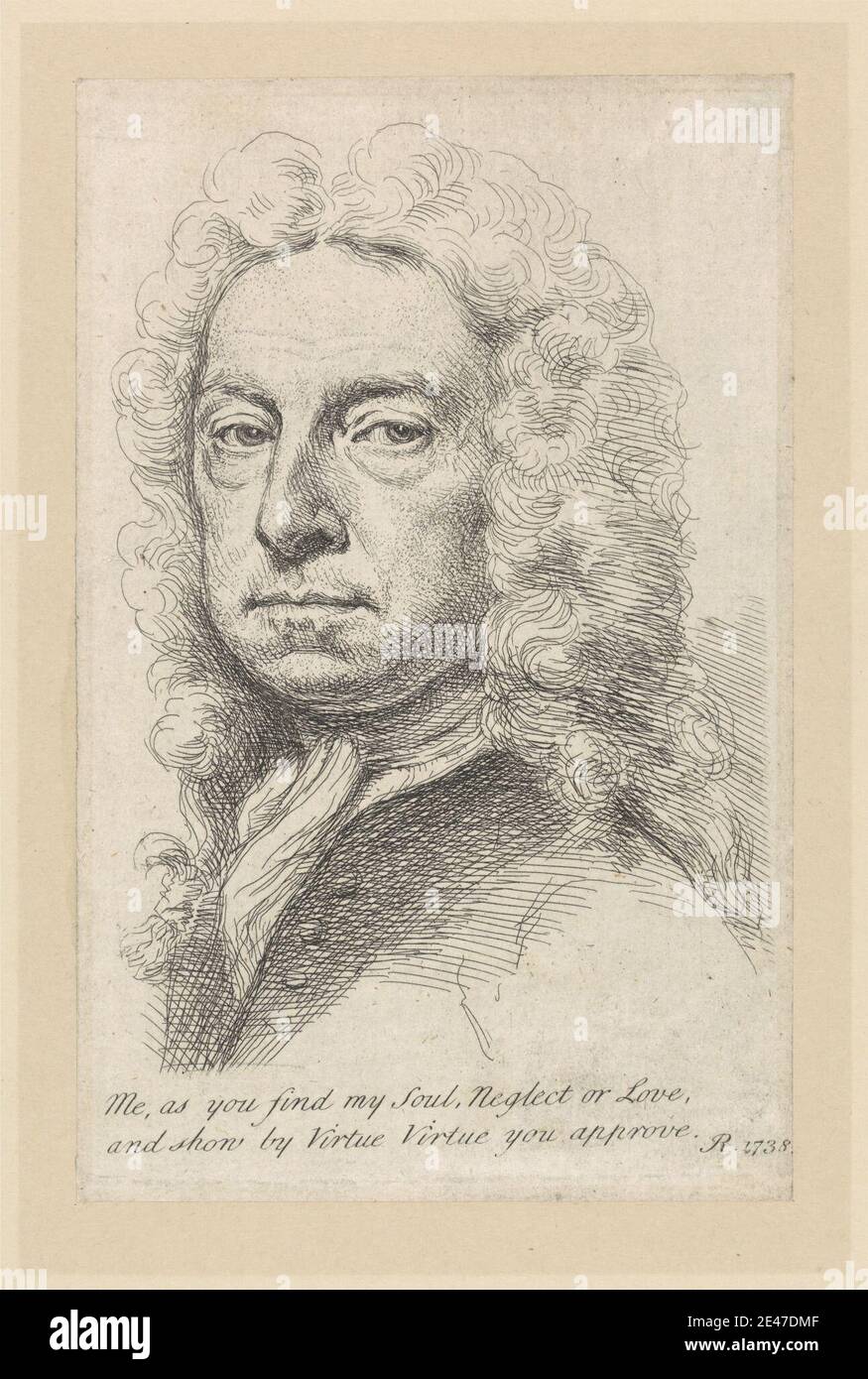 Jonathan Richardson the Elder, 1667–1745, British, Self-Portrait, 1738 ...