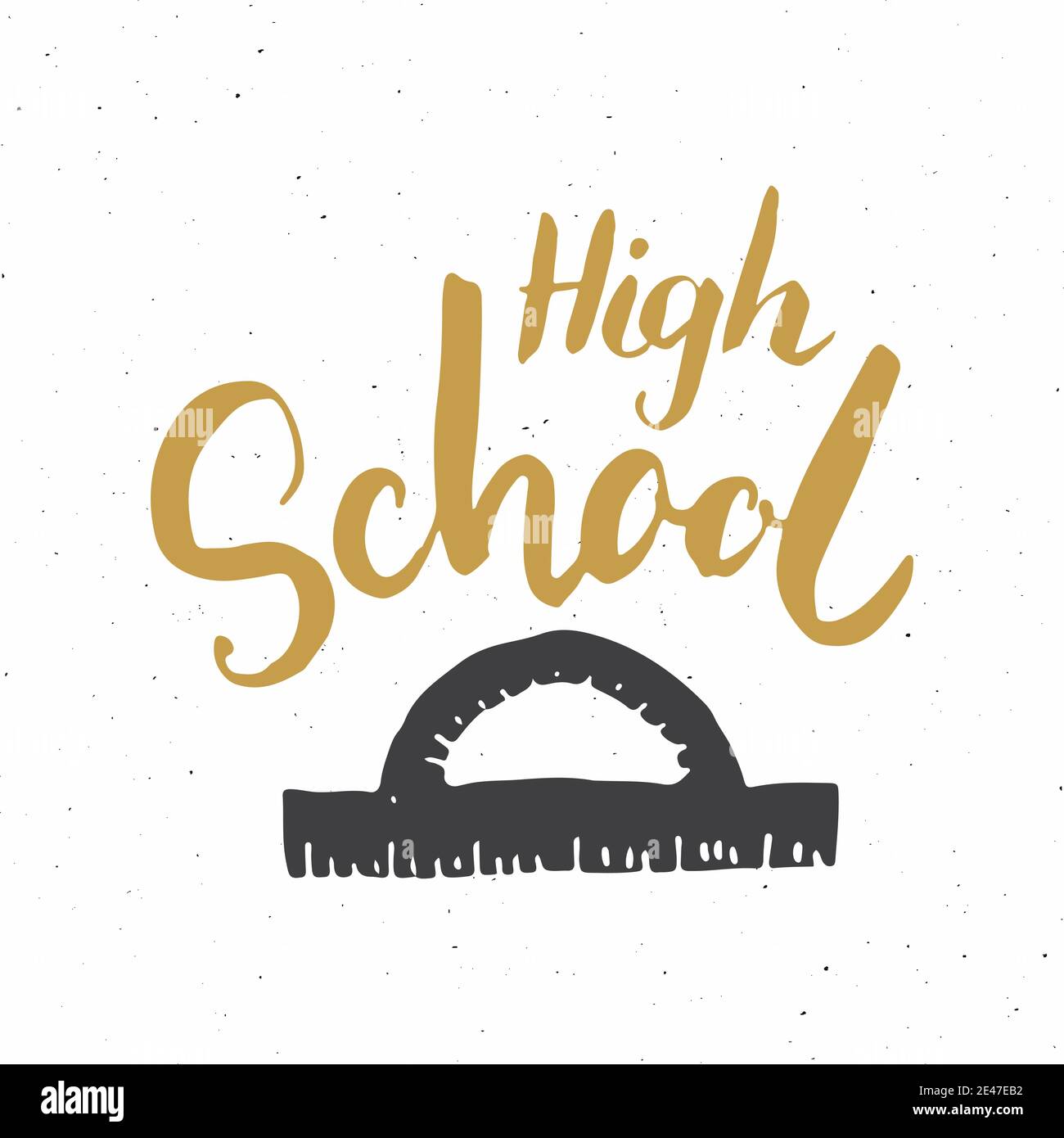 Back to School Calligraphic Lettering. Calligraphy Lettering with ...