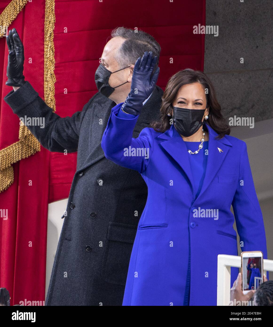 Husband douglas emhoff hi-res stock photography and images - Alamy