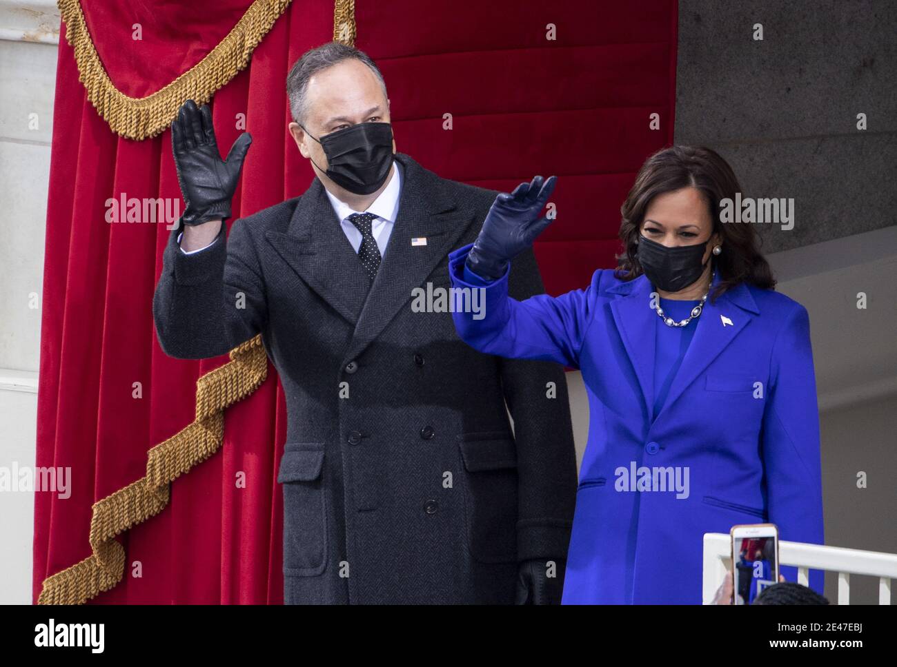 Washington, United States. 21st Jan, 2021. Vice President Kamala Harris ...