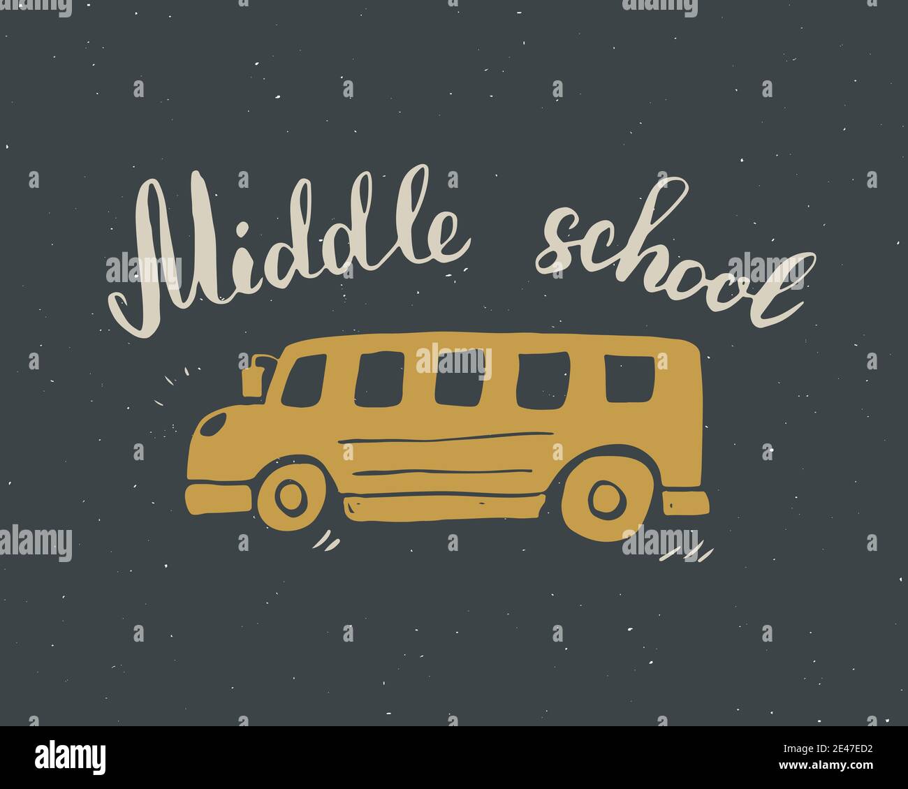 Back to School Calligraphic Lettering. Calligraphy Lettering with ...