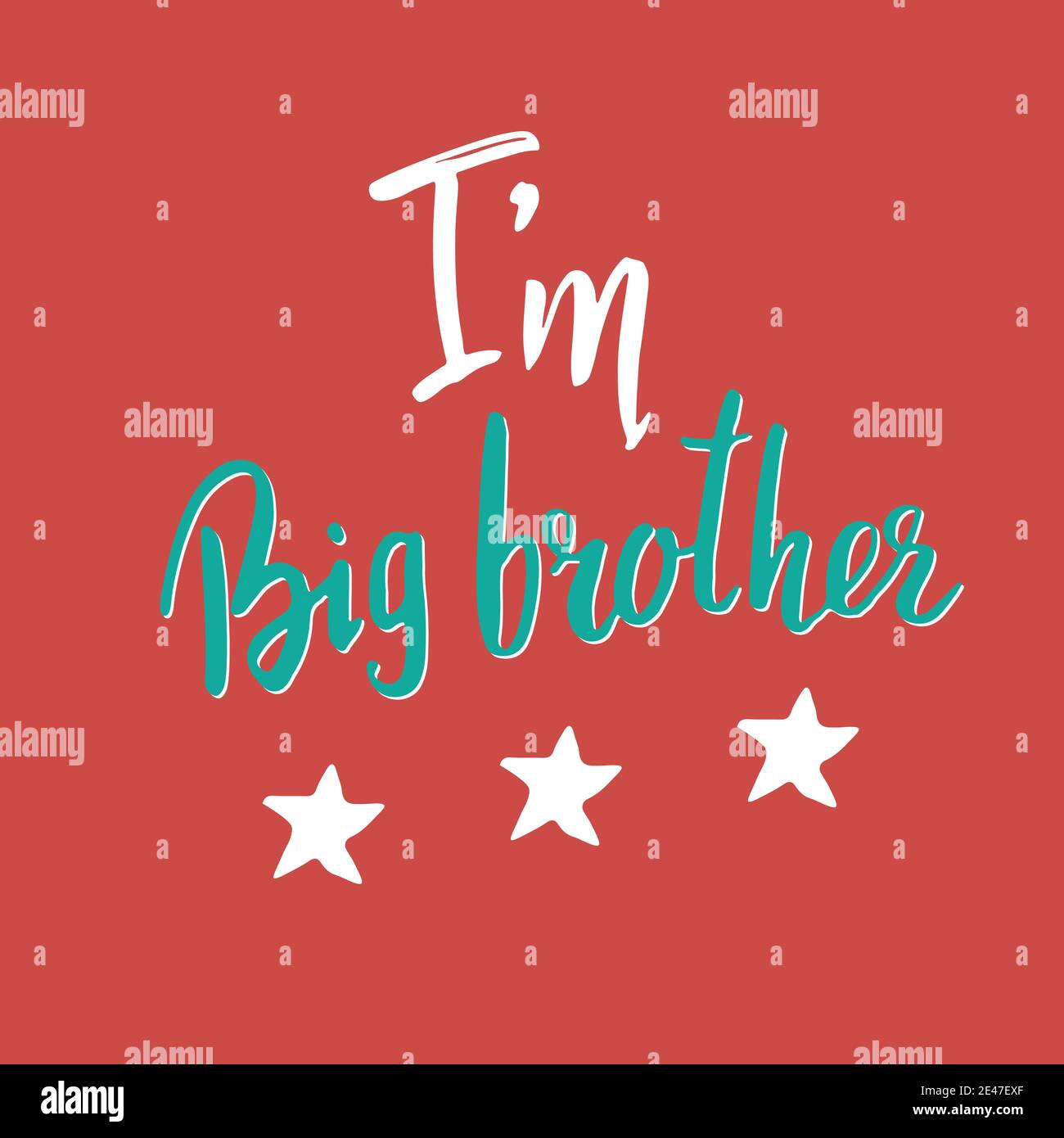 Big brother, Calligraphic Lettering sign, child nursery printable ...