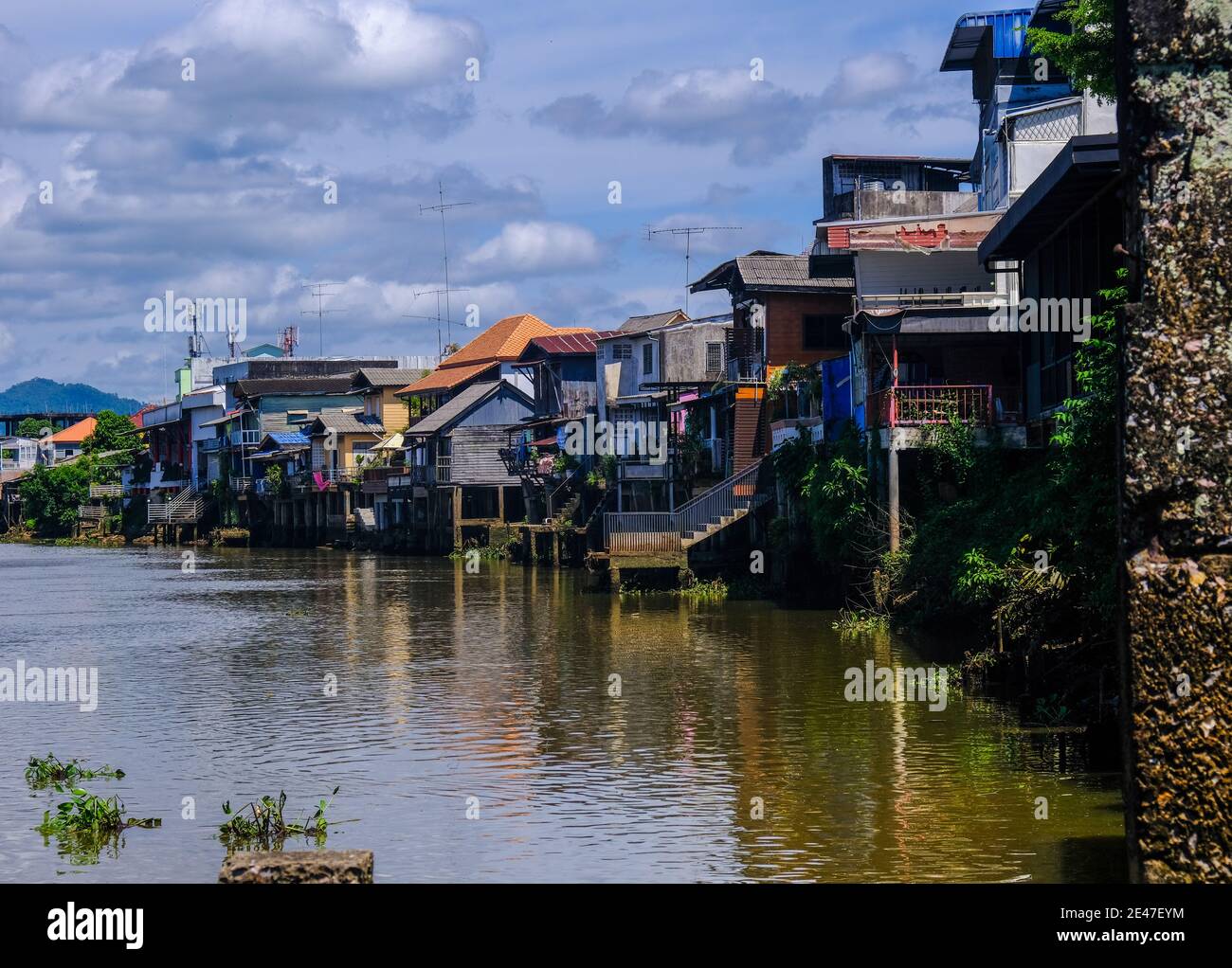 Chanthaburi Riverfront, Chanthaburi, Thailand Stock Photo - Alamy