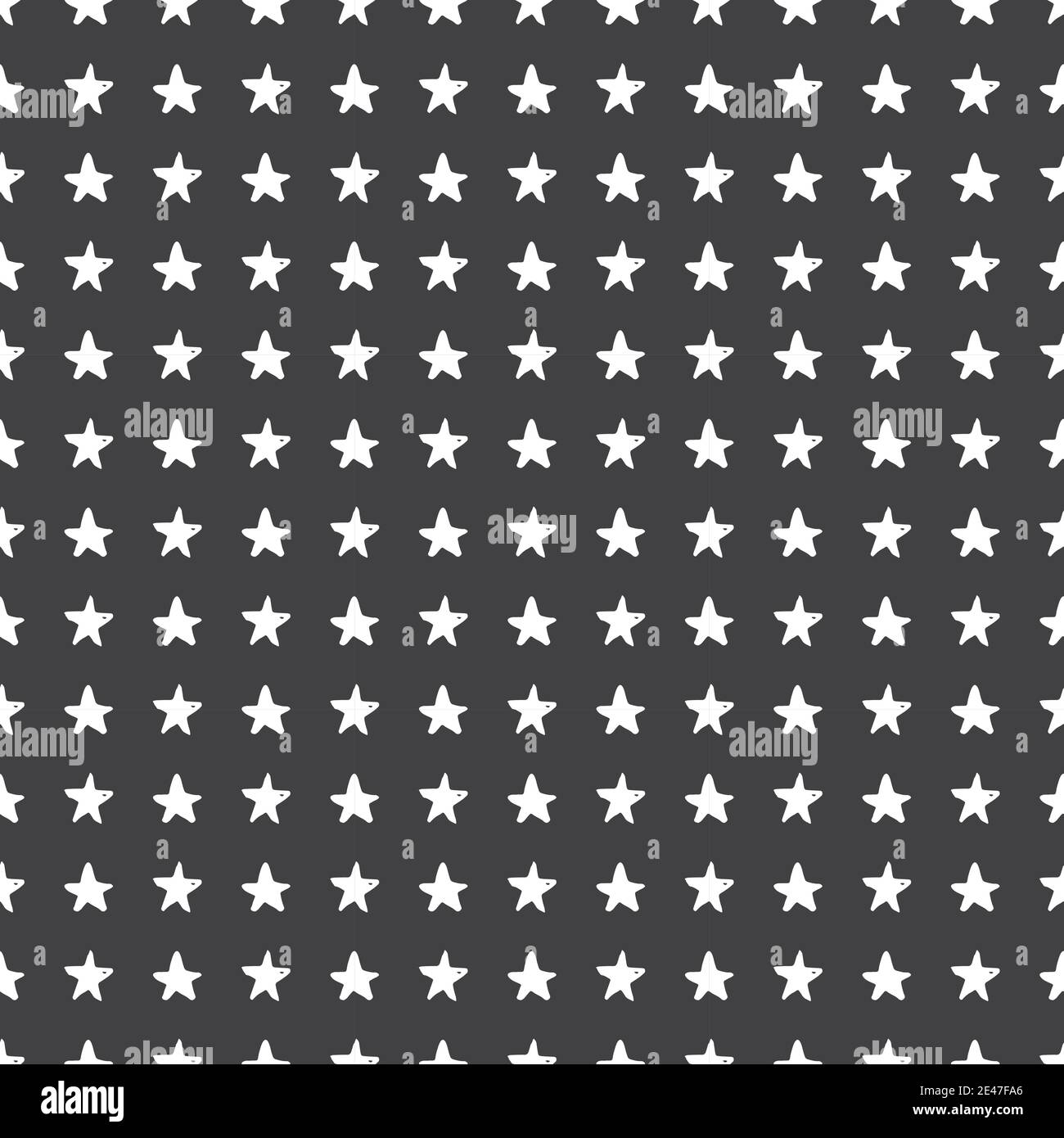 Star seamless pattern, Hand drawn sketched doodle stars, vector ...
