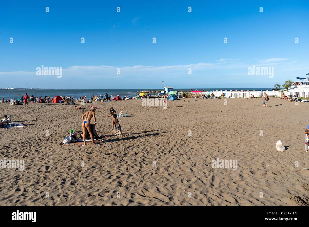 Mar del plata beach 2021 hi-res stock photography and images - Alamy