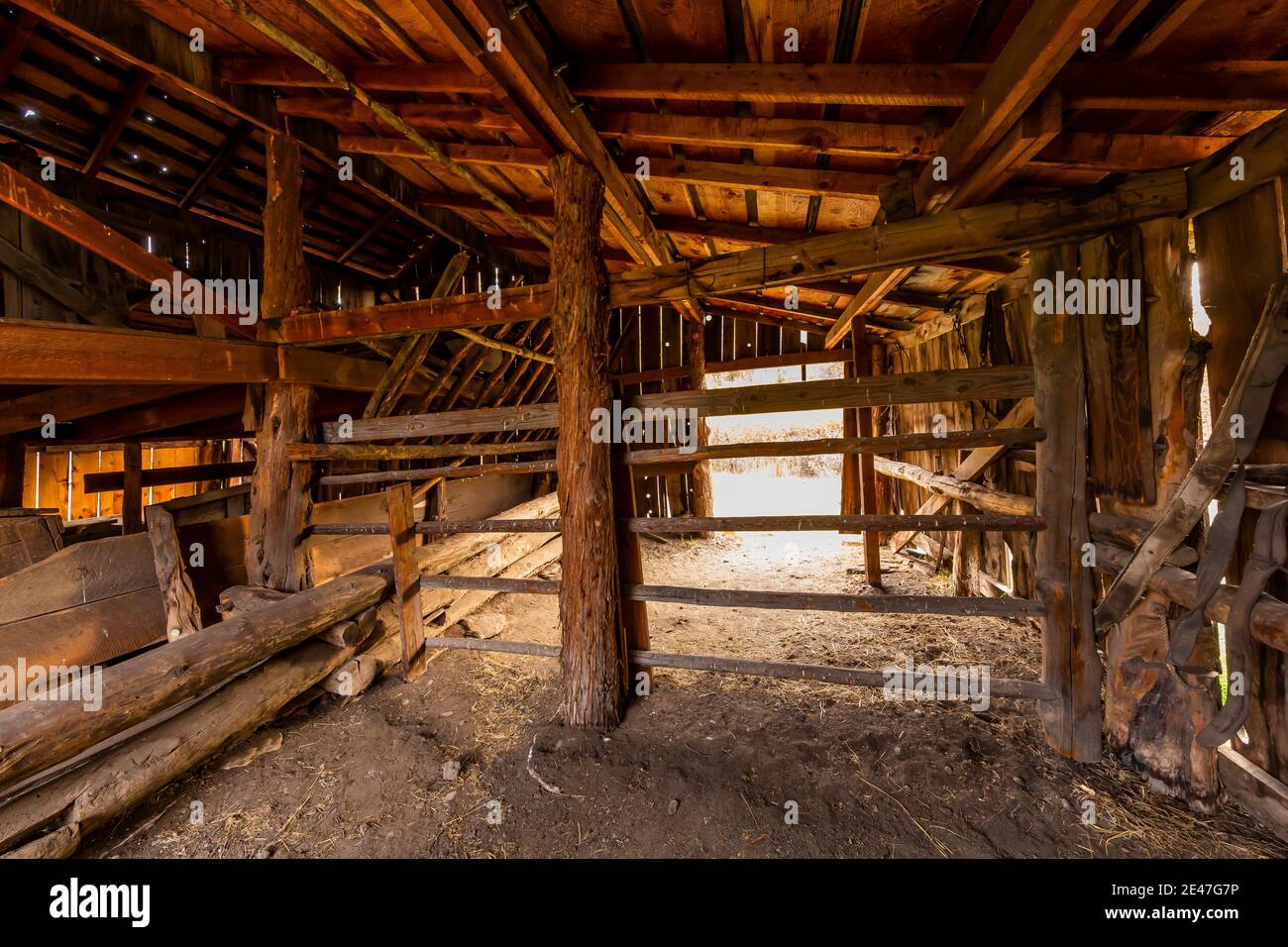 Building at the Riddle Brothers Ranch on Steens Mountain is preserved ...