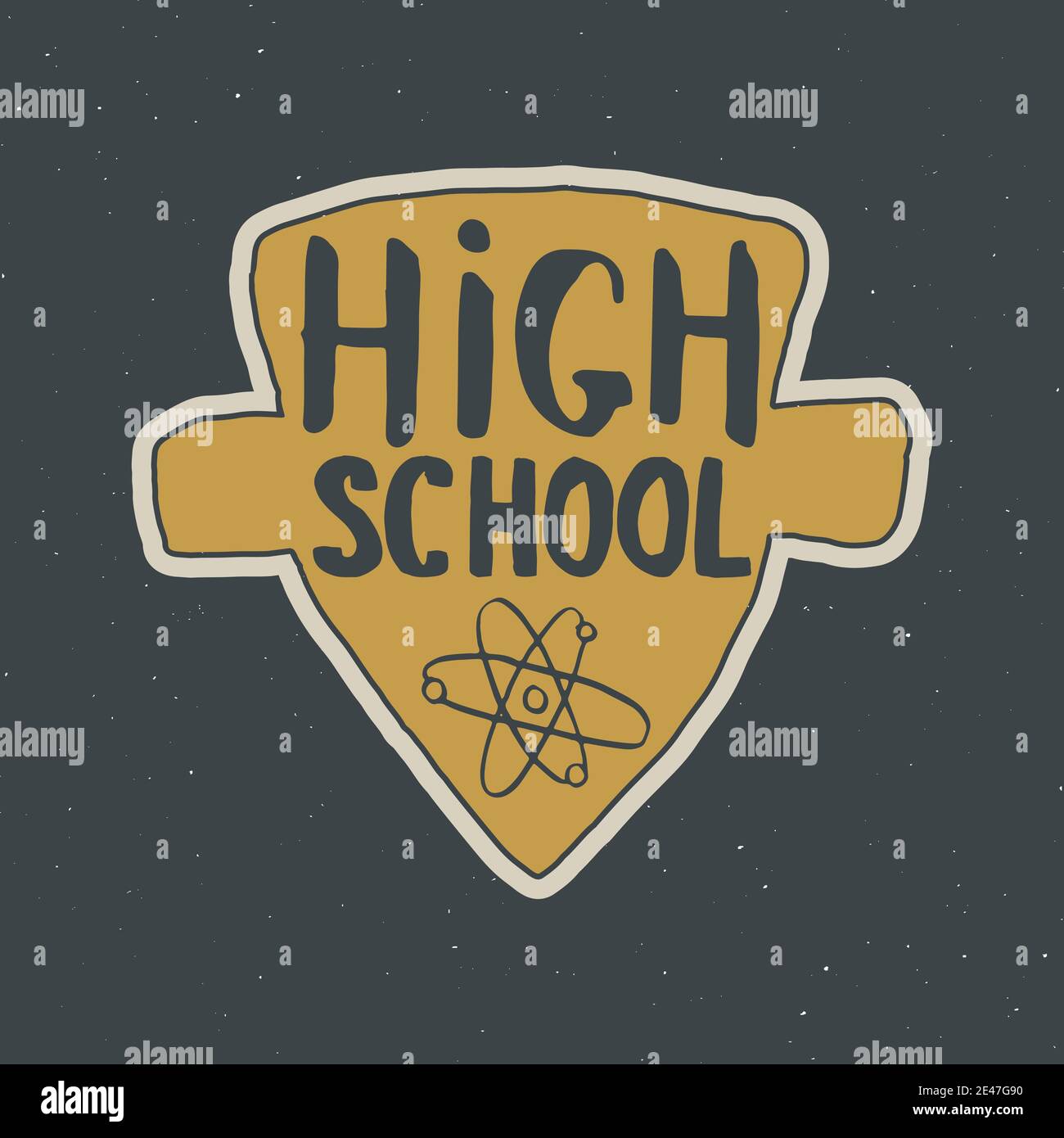 Back to School Calligraphic Lettering. Calligraphy Lettering with ...
