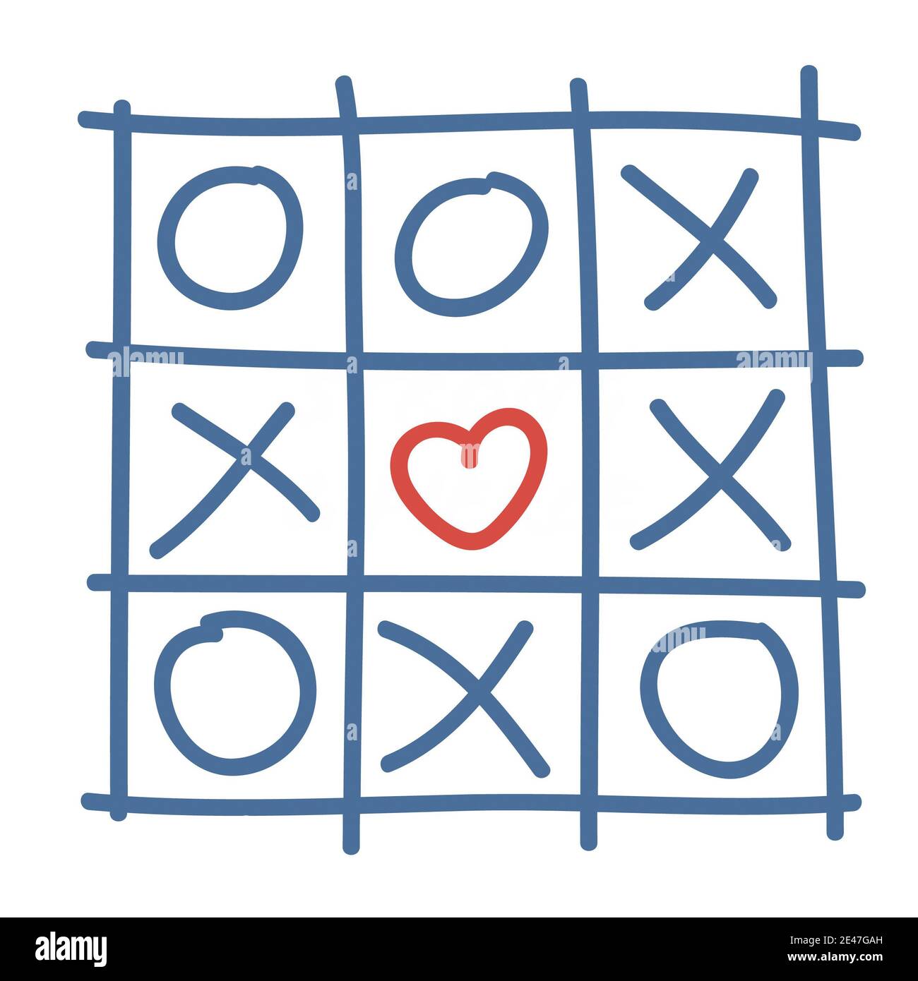 X and o game hi-res stock photography and images - Alamy