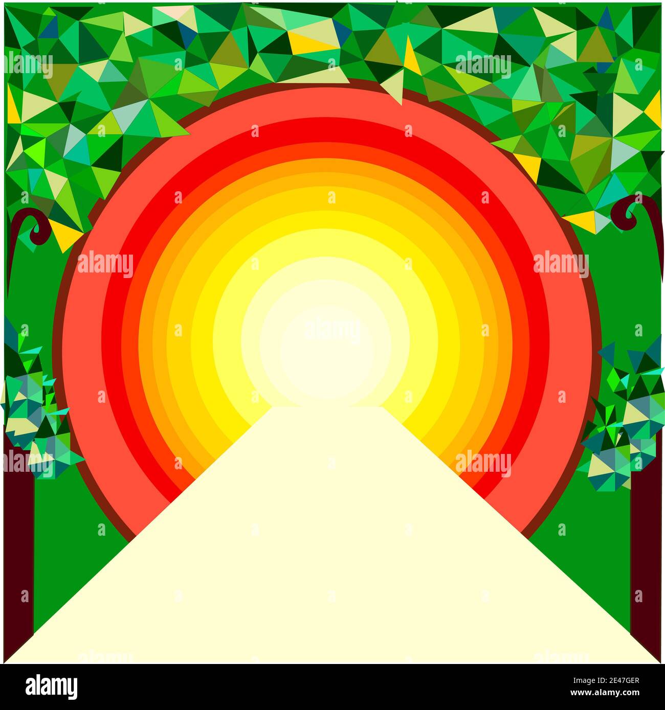 Portal trail Cut Out Stock Images & Pictures - Alamy