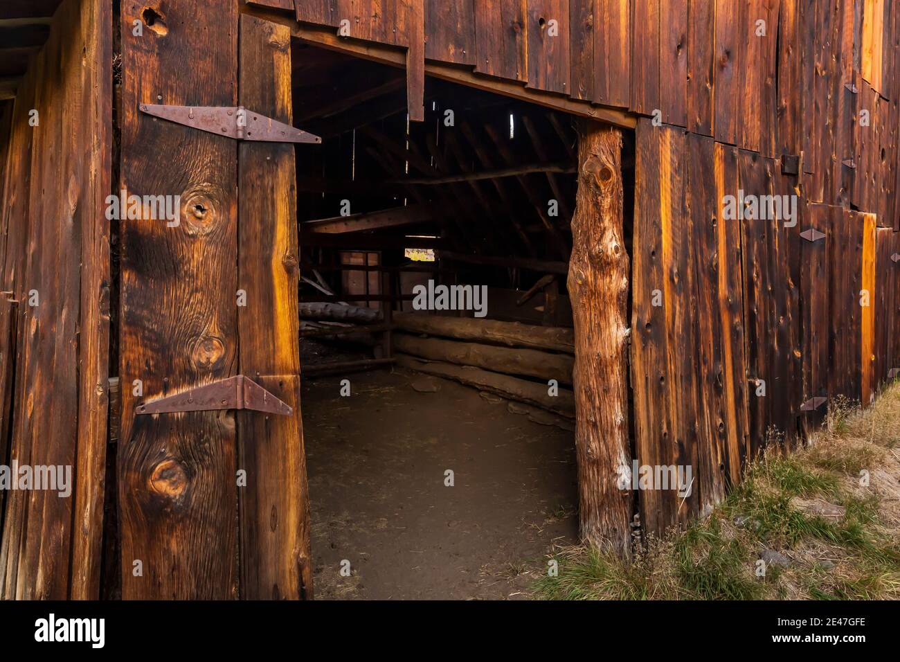 Building at the Riddle Brothers Ranch on Steens Mountain is preserved ...