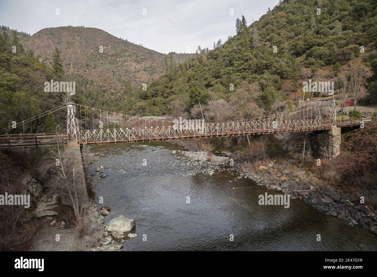 COLFAX, CALIFORNIA, UNITED STATES - Jan 02, 2021: An old historic ...