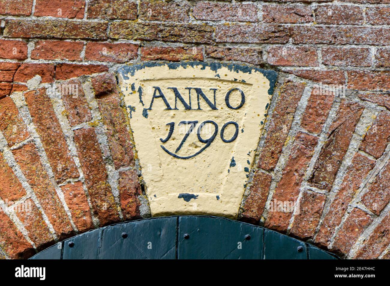 Sign on a brick wall Stock Photo - Alamy