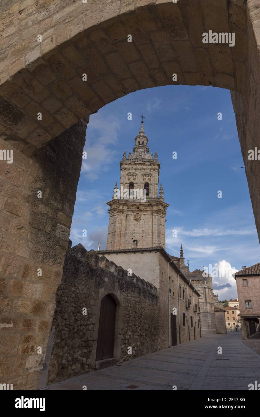 Old medieval castle, El Burgo de Osma, Soria, Castile and Leon, Spain ...
