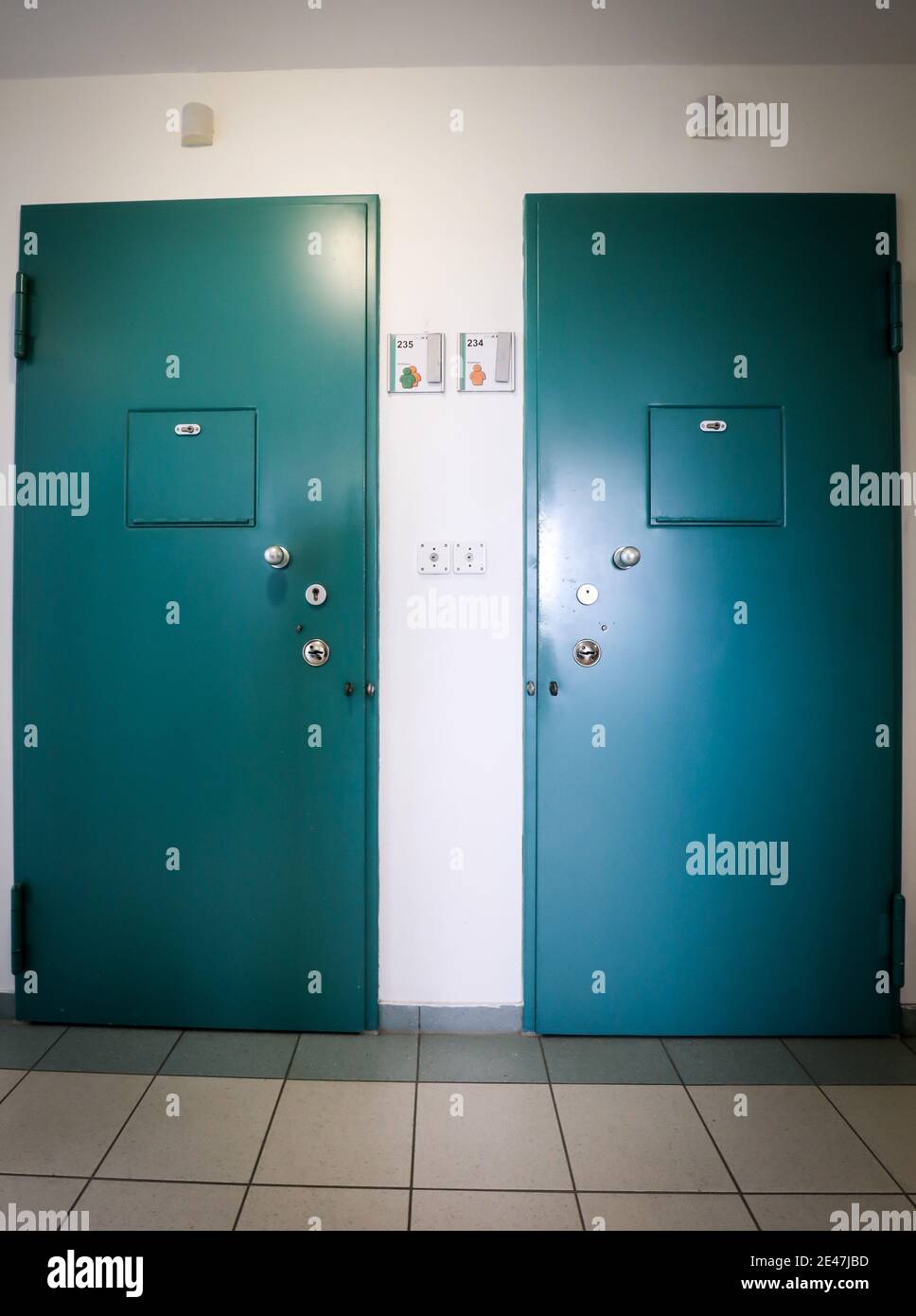 Juvenile detention cell hi-res stock photography and images - Alamy