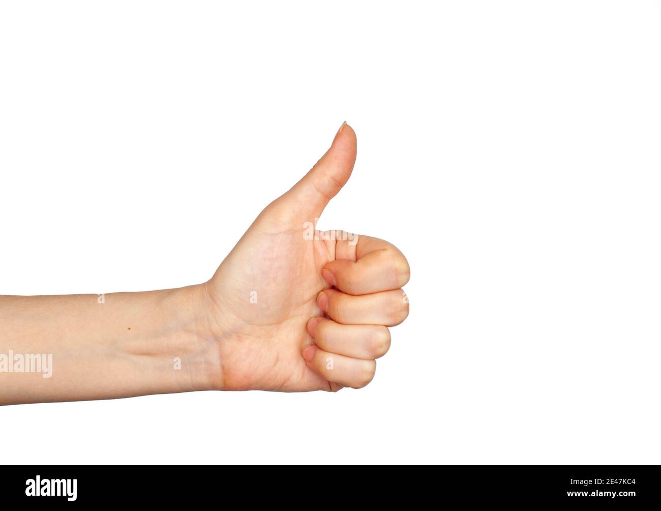 Hand gesture thumbs up hi-res stock photography and images - Alamy