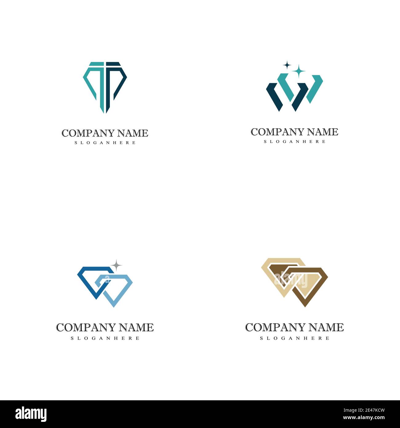 Diamond Logo Template vector icon illustration design Stock Vector ...