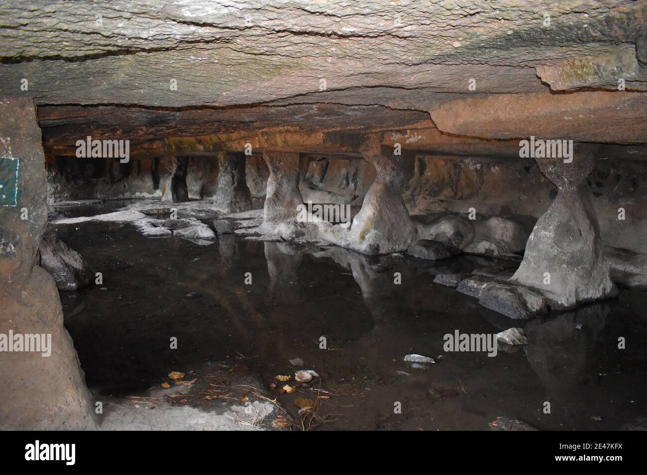 Ancient stable, Place for horses to rest - Sinhagad fort - Kondana ...