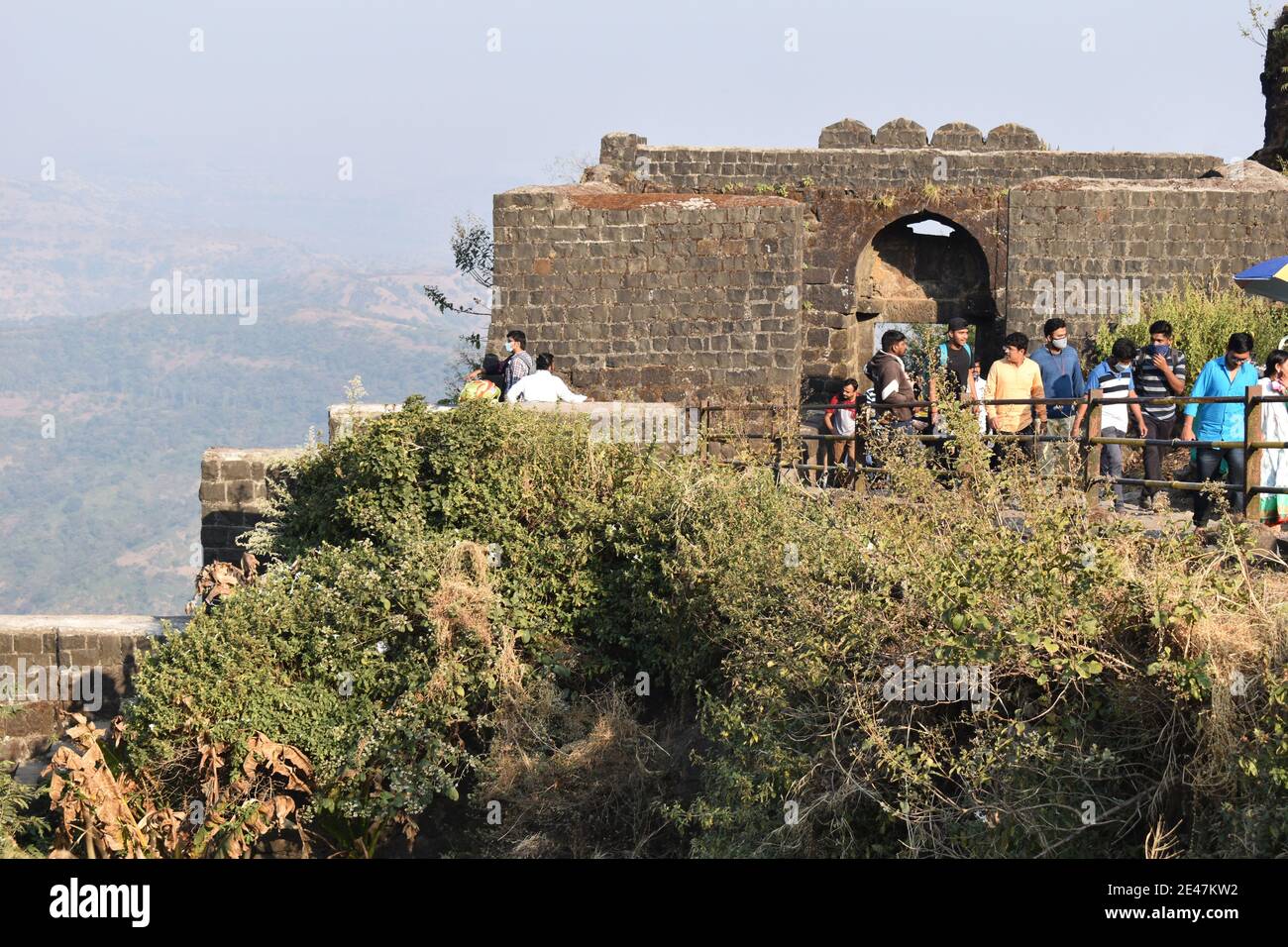 Pune fort monsoon hi-res stock photography and images - Alamy